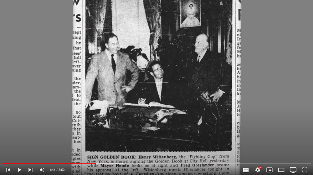 Fred Oberlander et la Milmont | Les moulins de l’Île de la Visitation ...