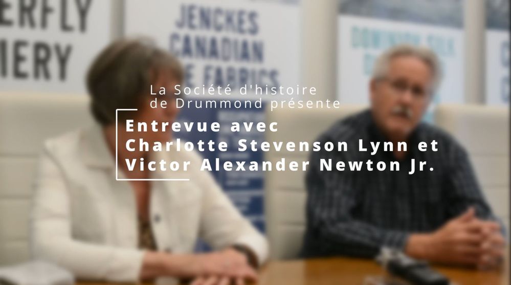 [Vidéo] Entrevue avec Charlotte Stevenson Lynn et Victor Alexander ...