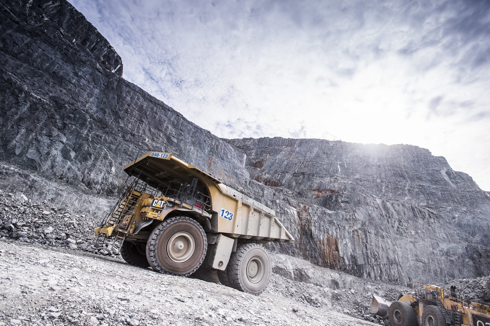 Camion de production | Ruées vers l'or, des mines, une ville : Malartic