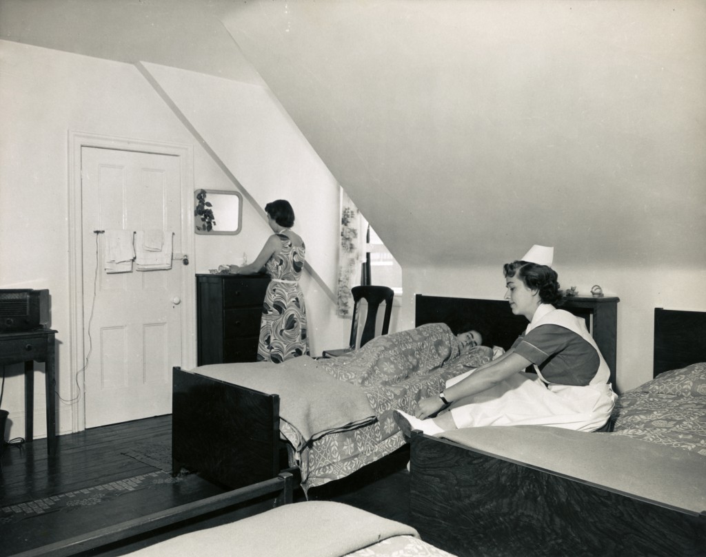 Student nurses’ dormitory room | Memories of the Women’s College ...